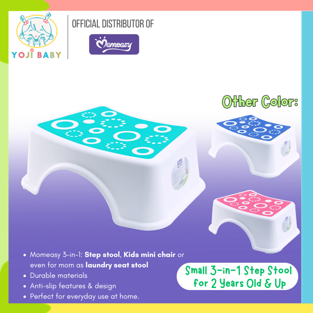 Momeasy Small Multifunction Step Stool for 2 Years Old & Above Potty ...