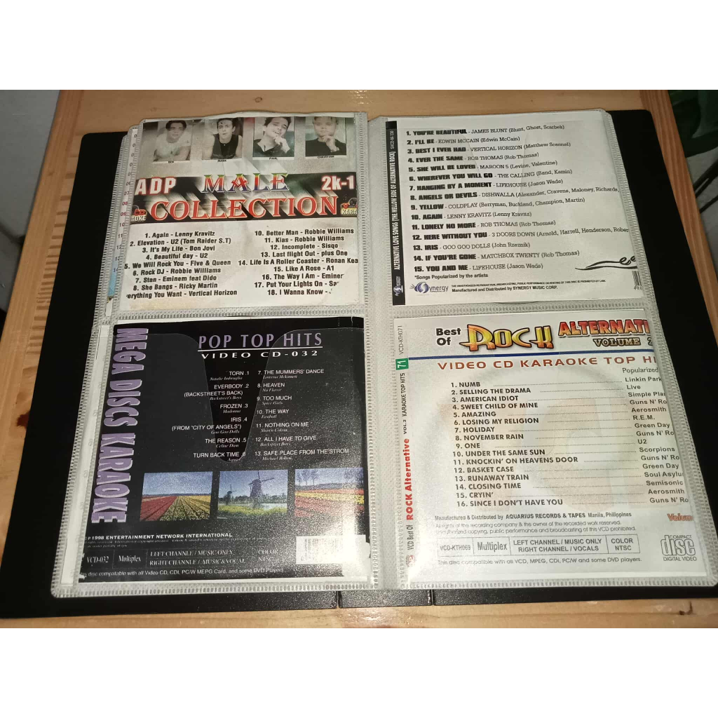 Videoke Discs Select Set [19 Discs, Mix Original/Bootleg, Note: Voice ...