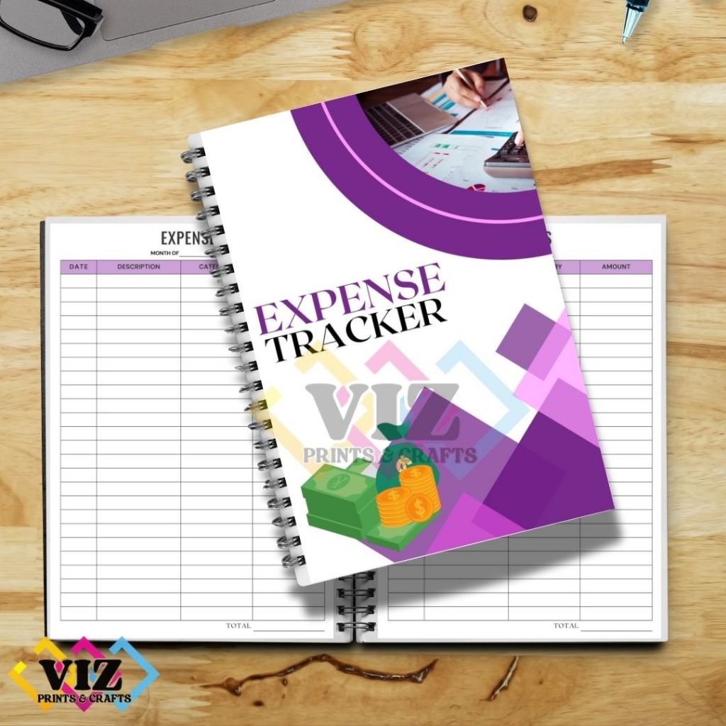 Expense Tracker Notebook / Journal / Log Book | Shopee Philippines