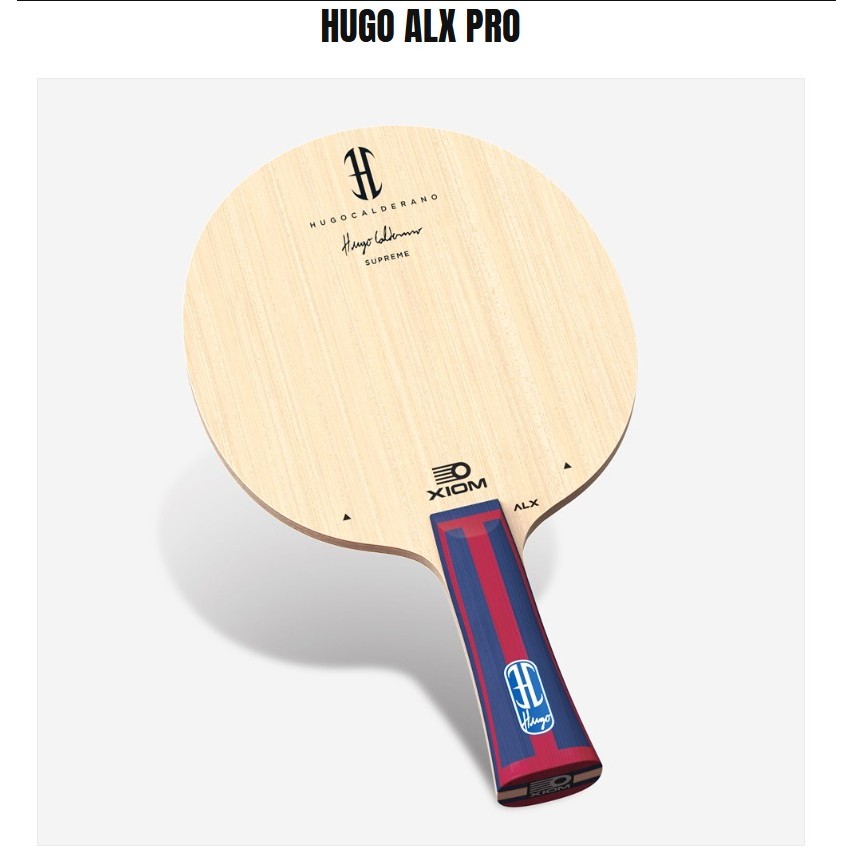 Xiom Hugo ALX Pro 5+2 Carbon 5.8mm 83g Blade Original table tennis Pingpong Blade Authentic ...