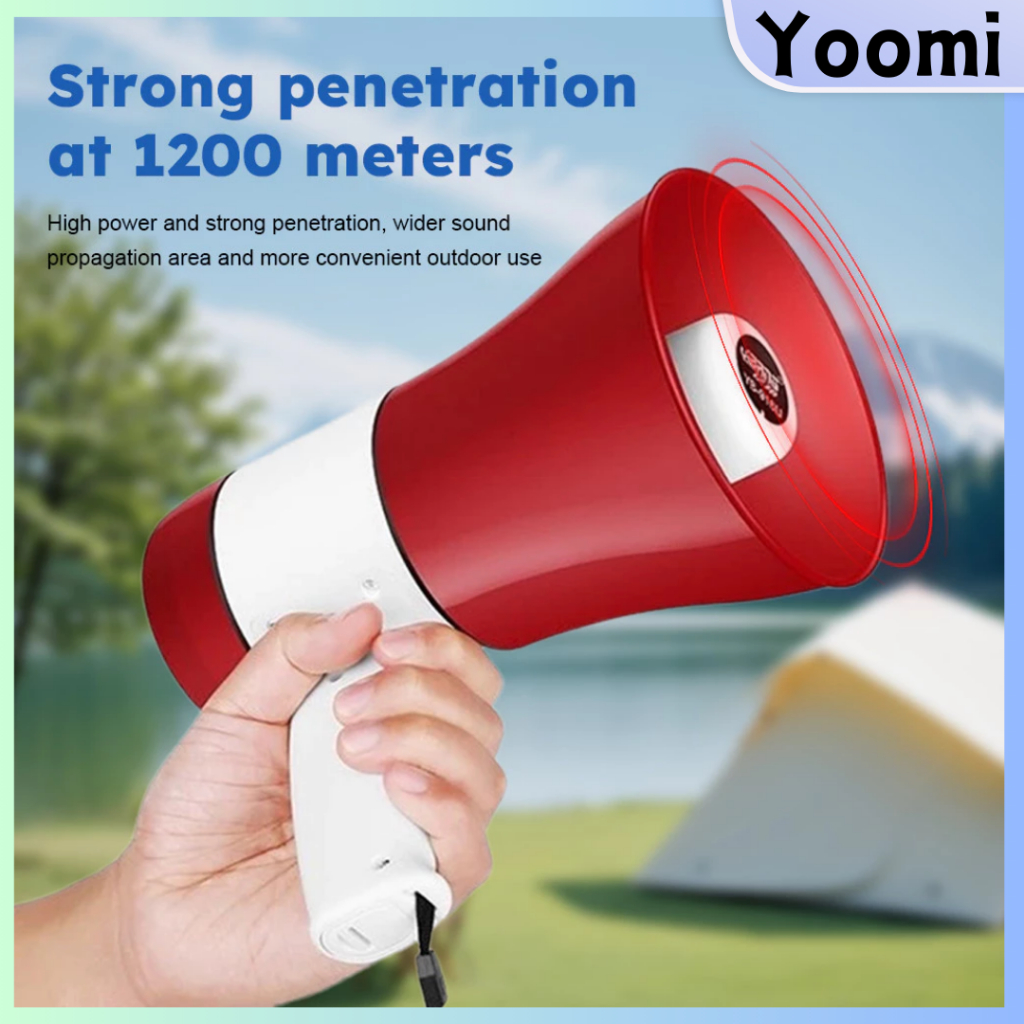 Handheld Megaphone With Recorder Megaphone Speaker USB Support 300s ...