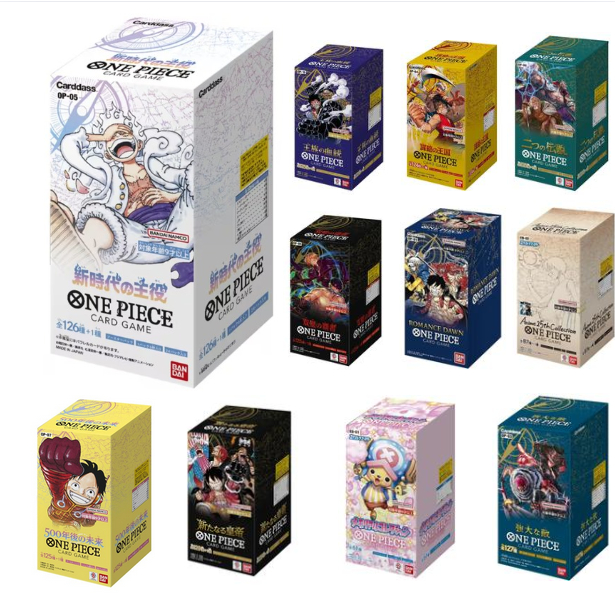 One Piece Card Game Booster Box [OP-01 to EB-02] Official TCG Trading ...