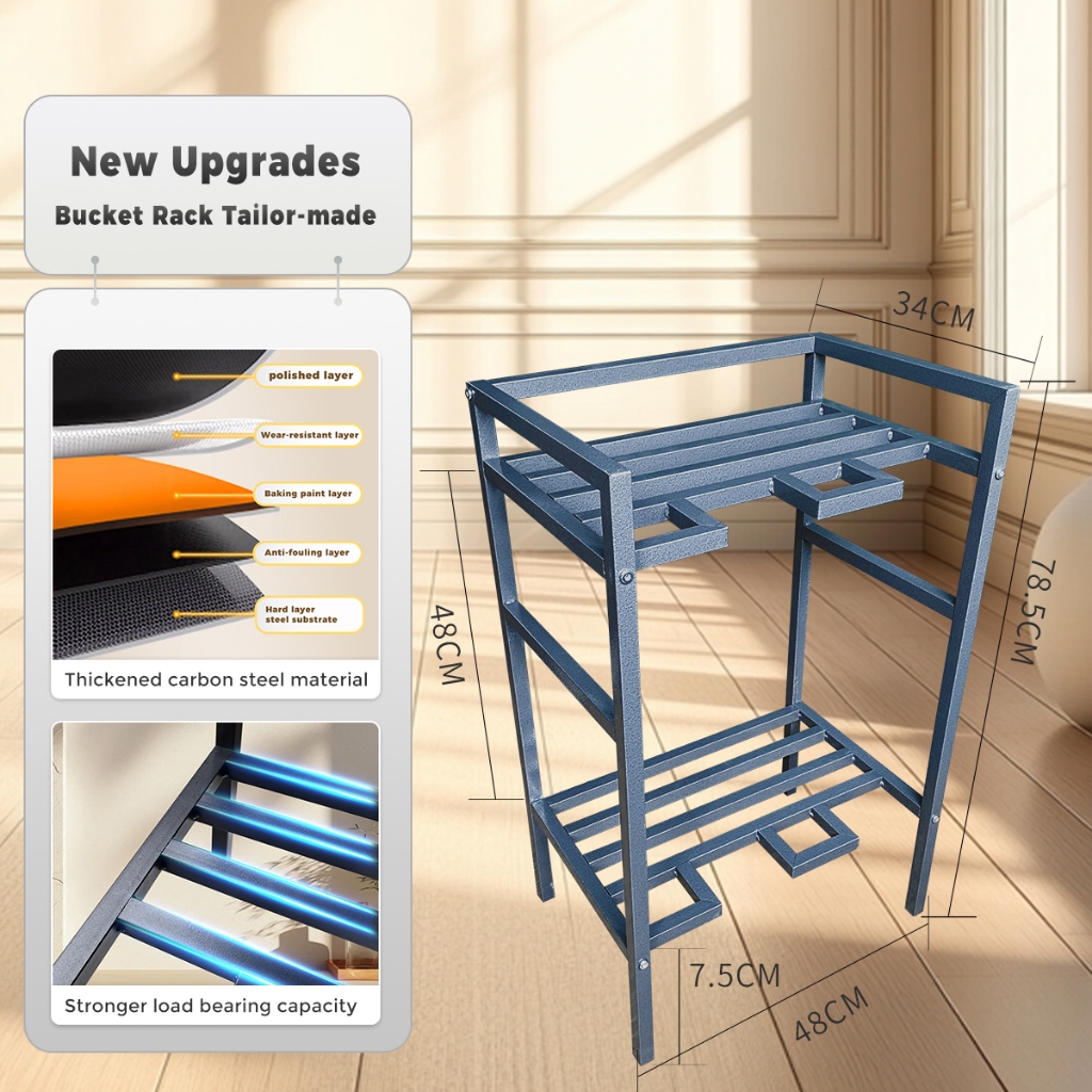 Water Gallon Rack Heavy Duty Thickened Water Container Rack And Water ...