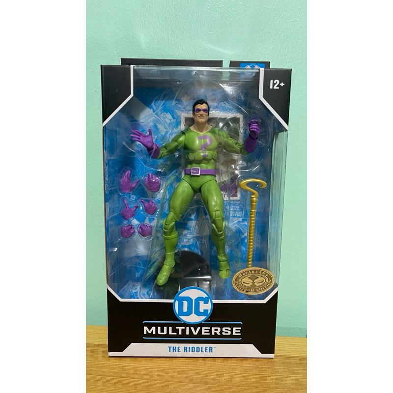 The Riddler Classic Platinum Edition DC Multiverse McFarlane Toys ...