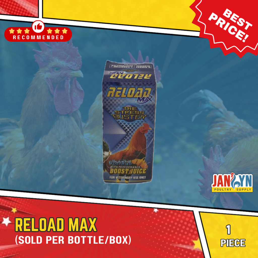 Reload Max for Gamefowls 5ml | Shopee Philippines
