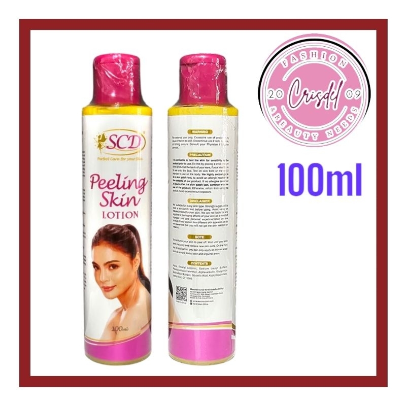 SCD PEELING SKIN LOTION 100ml | Shopee Philippines