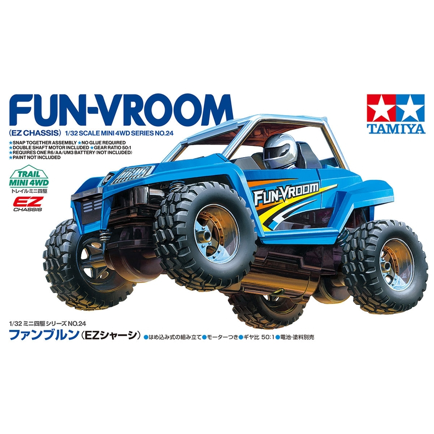 Tamiya Fun-Vroom (EZ Chassis) | Shopee Philippines