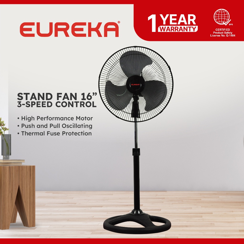 Eureka Stand Fan High Performance Motor ESF 16 Eco | Shopee Philippines