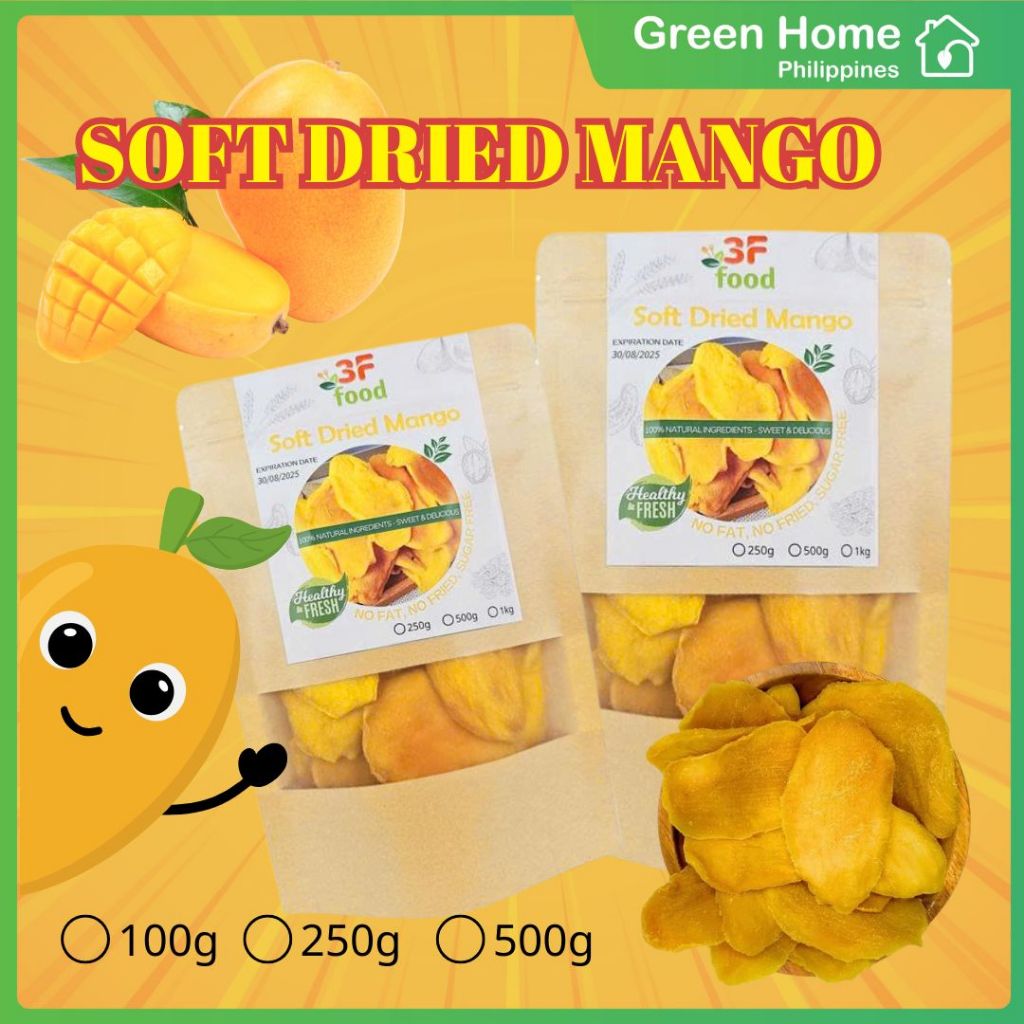 READY/ COD 3F FOOD Dried Mangoes Fruit Snack Dried Mango from Vietnam ...