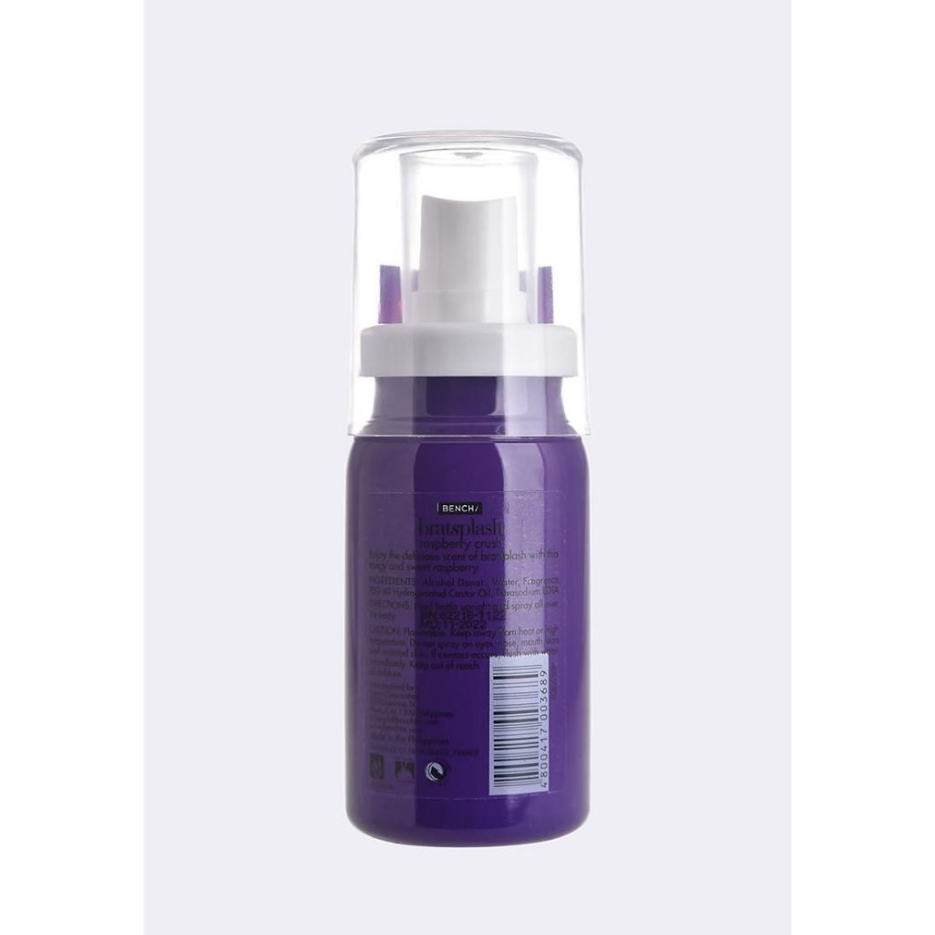 BENCH Raspberry Shake Bratsplash Body Spray (50ML and 100ML) | Shopee ...