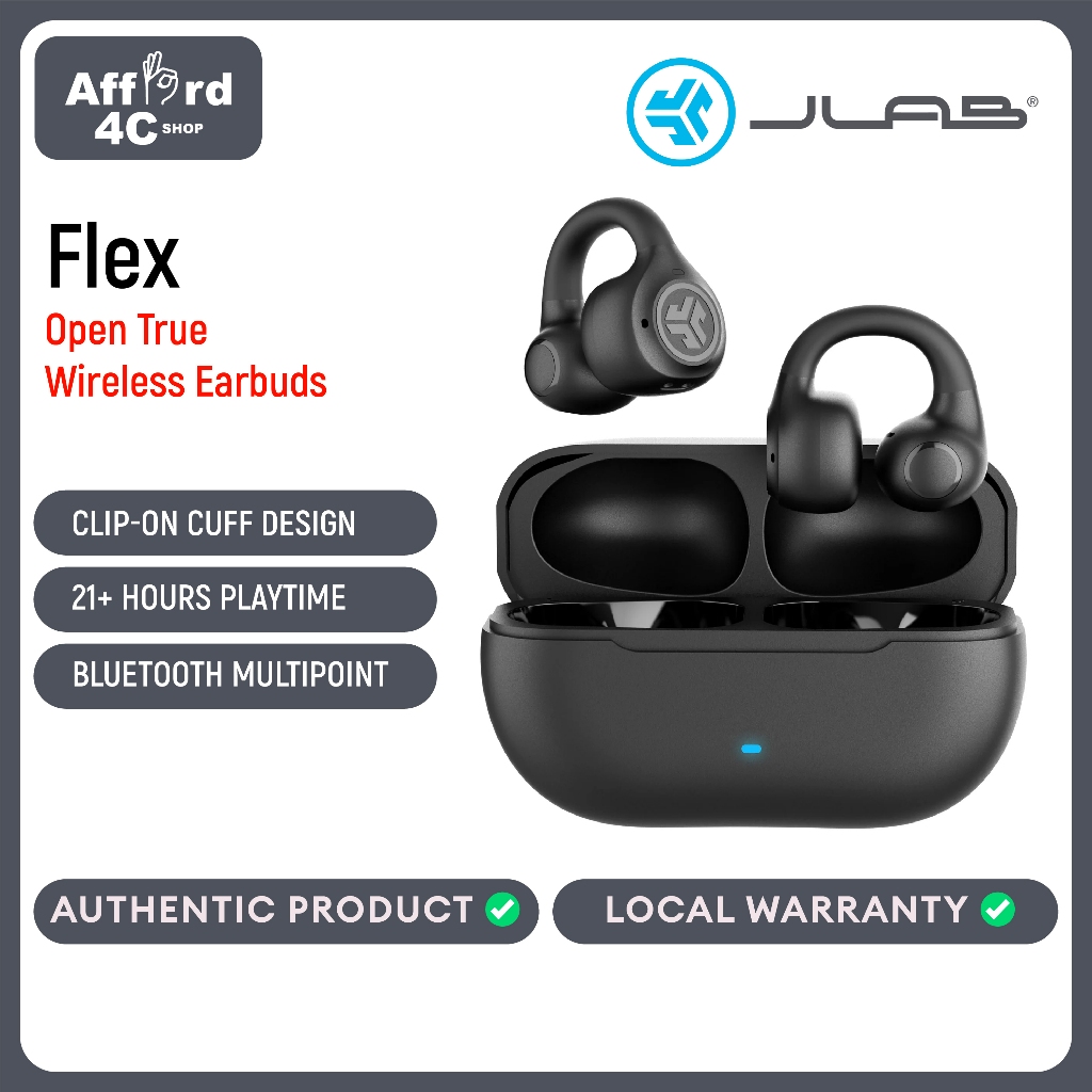 JLab Flex True Wireless Earbuds | Shopee Philippines