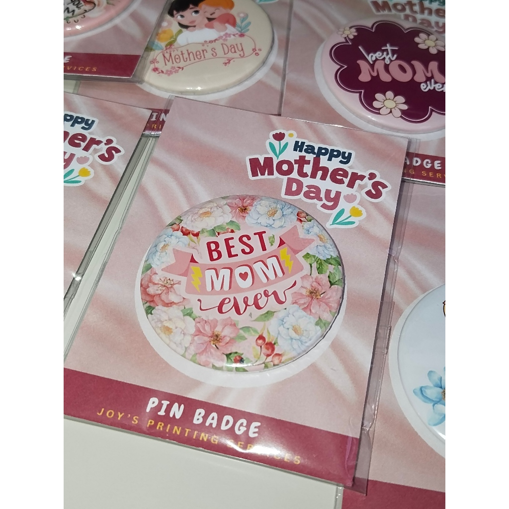 Mother's Day Themed Button Pin | Pin Badge | Gift for Mom | Shopee ...