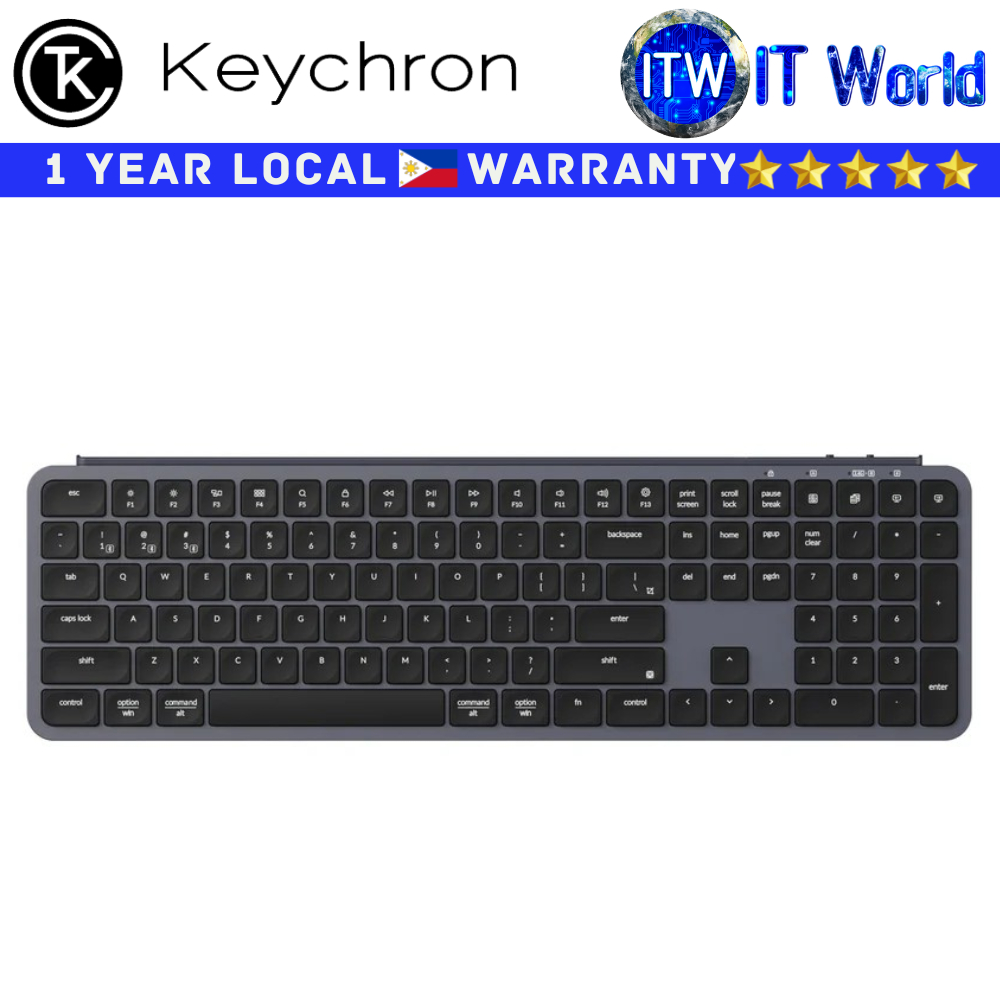 Keychron Wireless Keyboard B6 Pro Ultra-Slim Lightweight Ultra-Thin ...