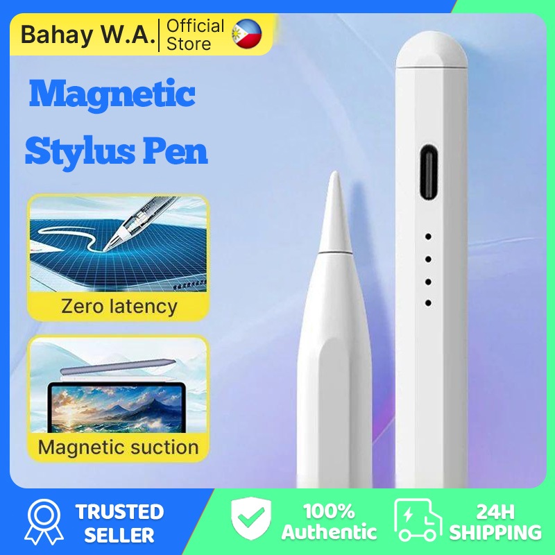 Universal Rechargeable Stylus Pen with Magnetic Design & Triple Tip for ...