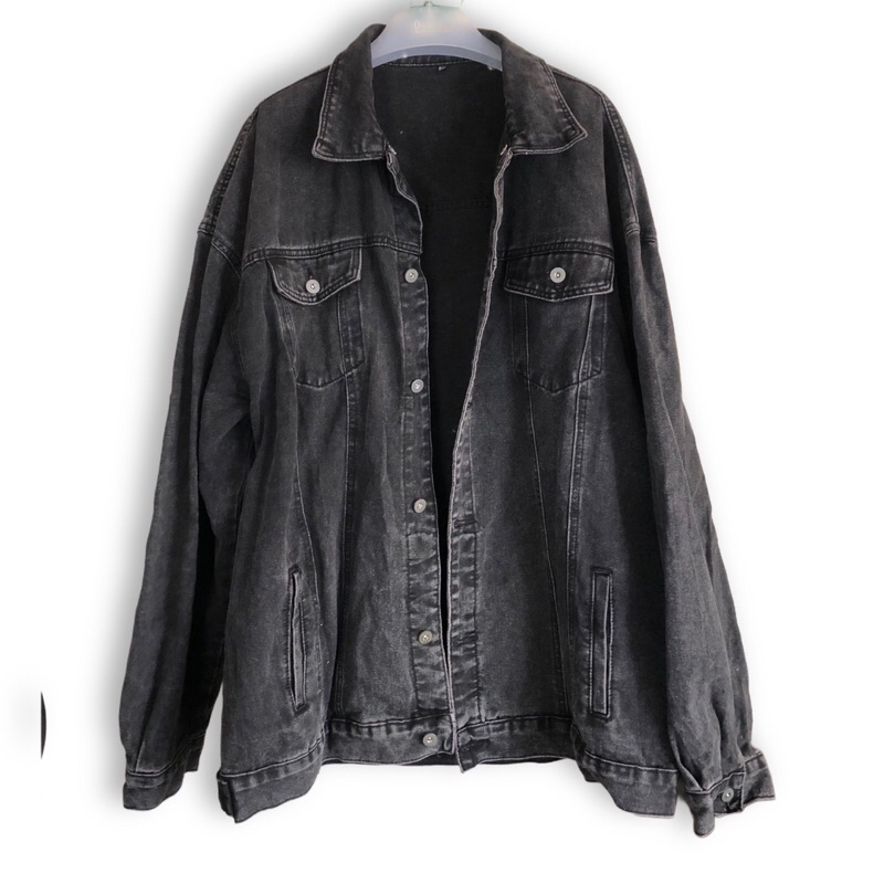 Preloved Denim Jacket (plus size, men) | Shopee Philippines