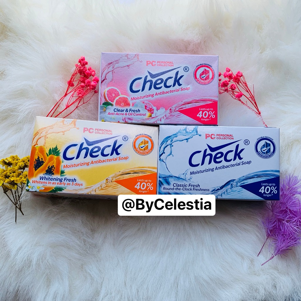 ByCelestia Check Soap Classic Fresh Fruity Floral Whitening Winter ...