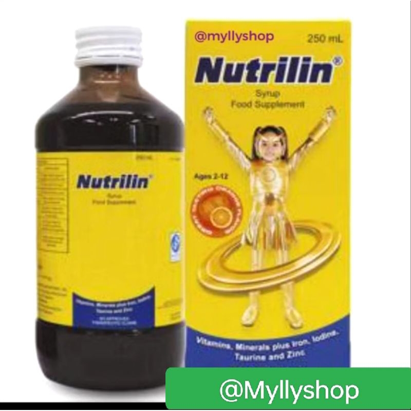 NUTRILLIN SYRUP FOOD SUPPLEMENT 250 ml | Shopee Philippines