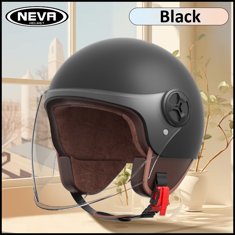 NEVA Classic Half Face Helmet For Motorcycle Original With Icc Sticker ...