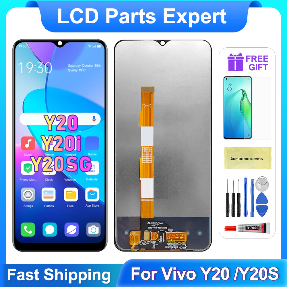 LCD For Vivo Y20 Y20i Y20SG LCD with Frame Touch Screen Display ...