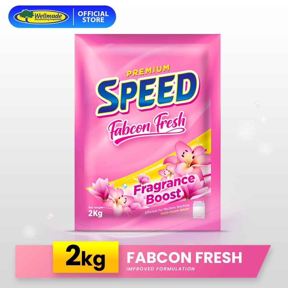 Speed Detergent Powder Fabcon Fresh ( 2kg | 1kg | 500g ) | Shopee ...