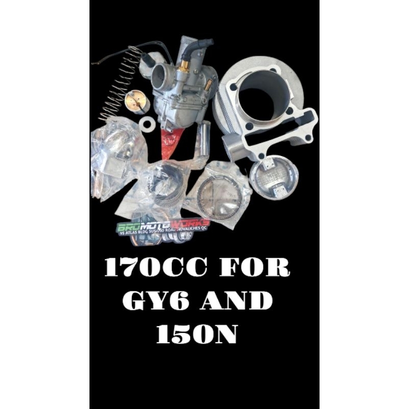 61mm package with 28mm carb (gy6, 150n) | Shopee Philippines