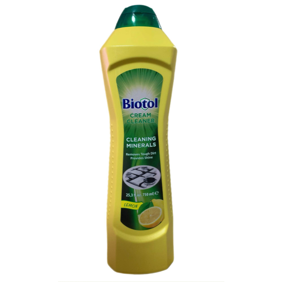 Biotol Cream Cleaner Lemon Scent 750ml Made in Turkey | Shopee Philippines