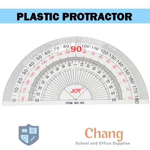 PLASTIC PROTRACTOR (1 PIECE) | Shopee Philippines