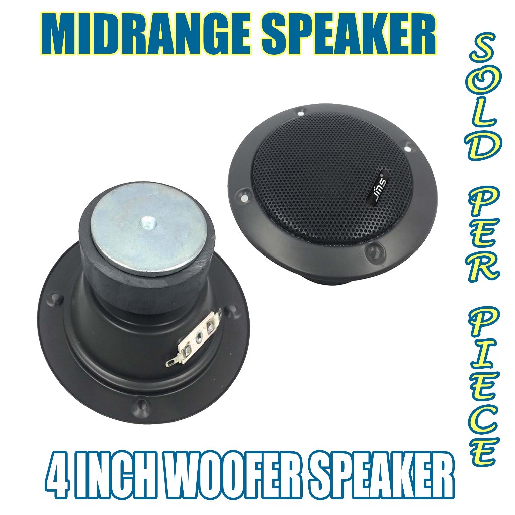 JMS 4 Inch Midrange Speaker | Shopee Philippines