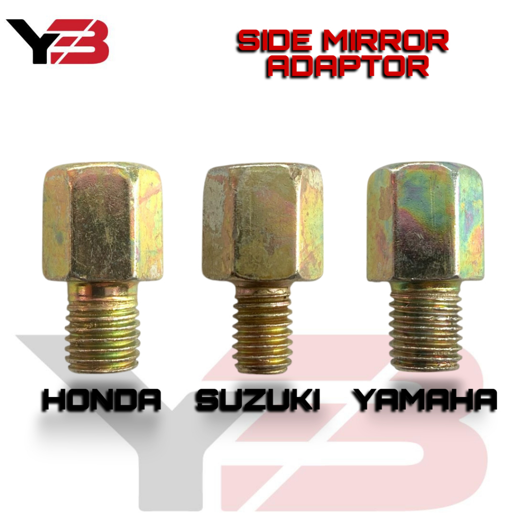 Y3 Motorcycle side mirror adapter bolts screw metal reverse | Shopee ...