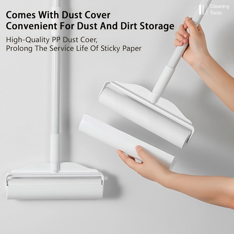 Sticky Rolls Dust Collector Long Rod Tearable Design For clothing ...