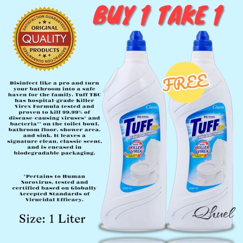 Personal Collection TUFF TOILET BOWL CLEANER 1000ML BUY 1 + TAKE 1 ...