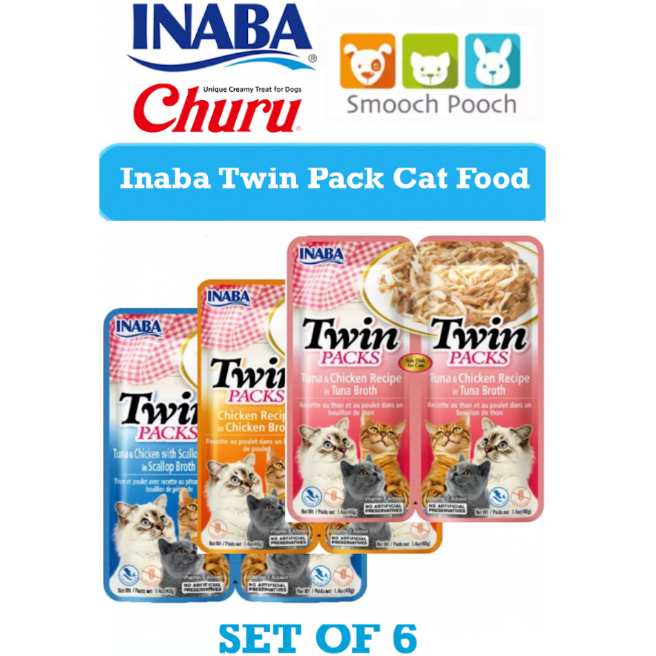 Inaba Twin Packs Cat Wet Food 40g x 2 (SET OF 6) | Shopee Philippines
