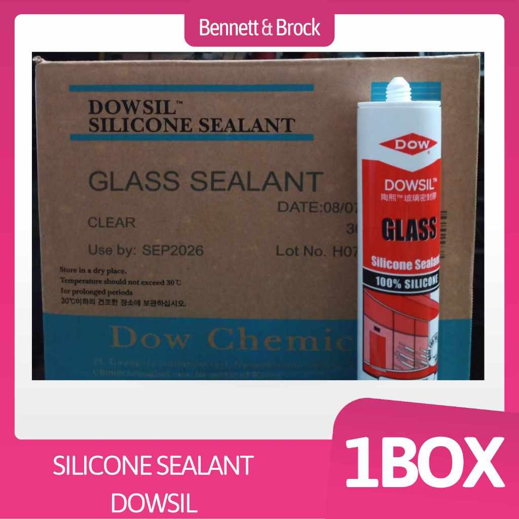SILICONE SEALANT DOWSIL HIGH GRADE ( PER BOX / 24 PCS ) RED LABEL ...