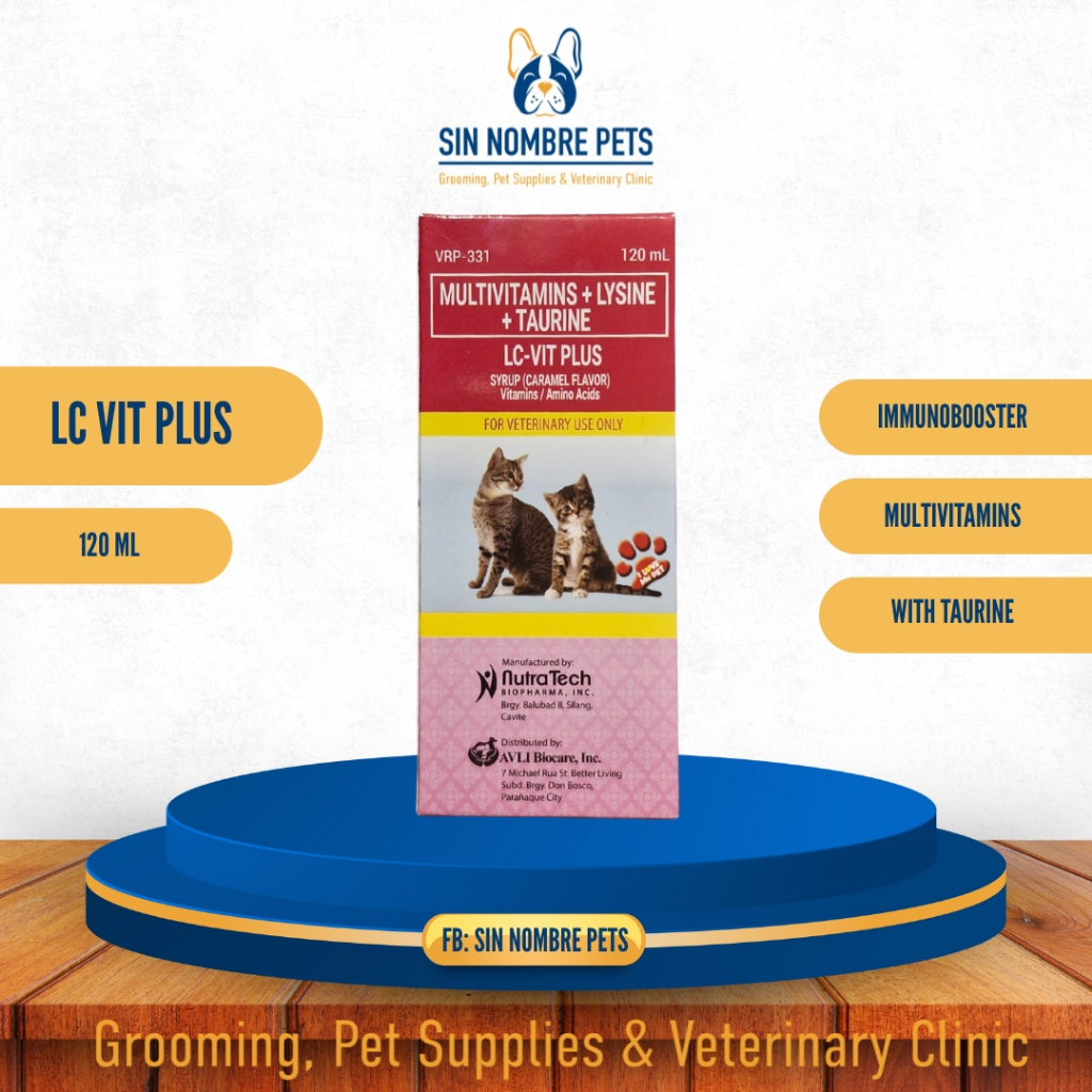 LC Vit Plus 60ml & 120mL for Cats.. | Shopee Philippines
