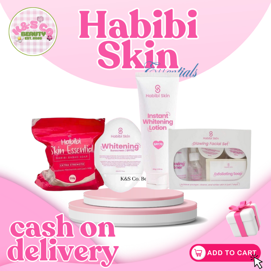 Habibi Skin Essential Soap | Rejuvenating Set | Lotion | Sunscreen ...
