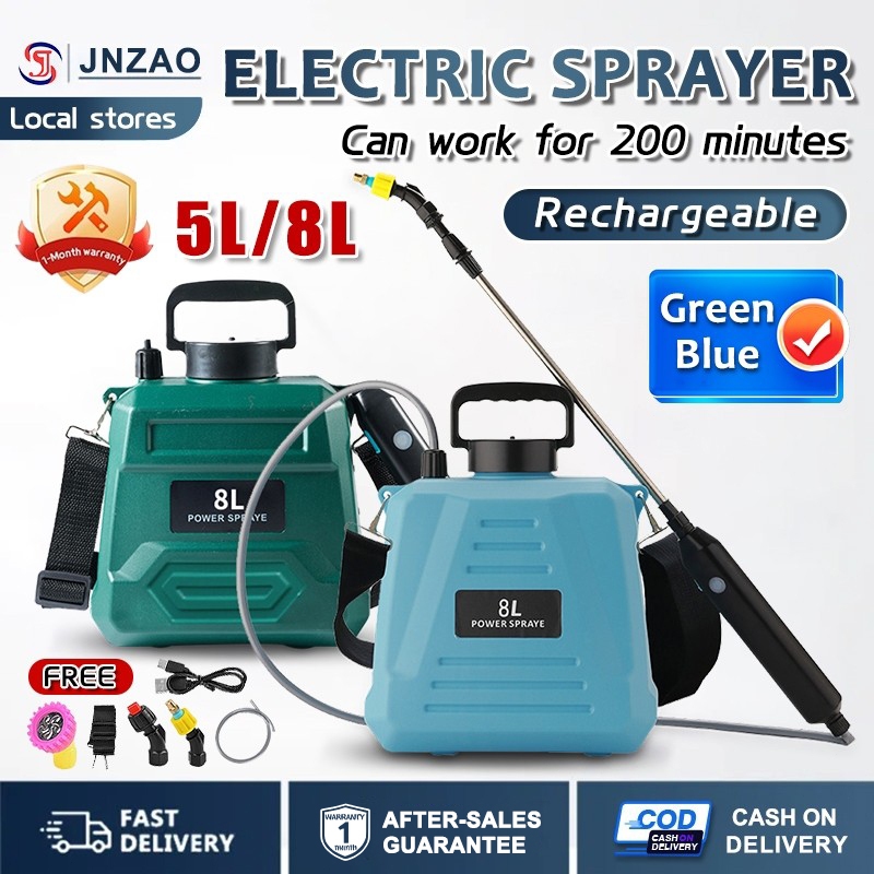 Garden automatic sprayer electric portable sprayer 8L/5L disinfection ...
