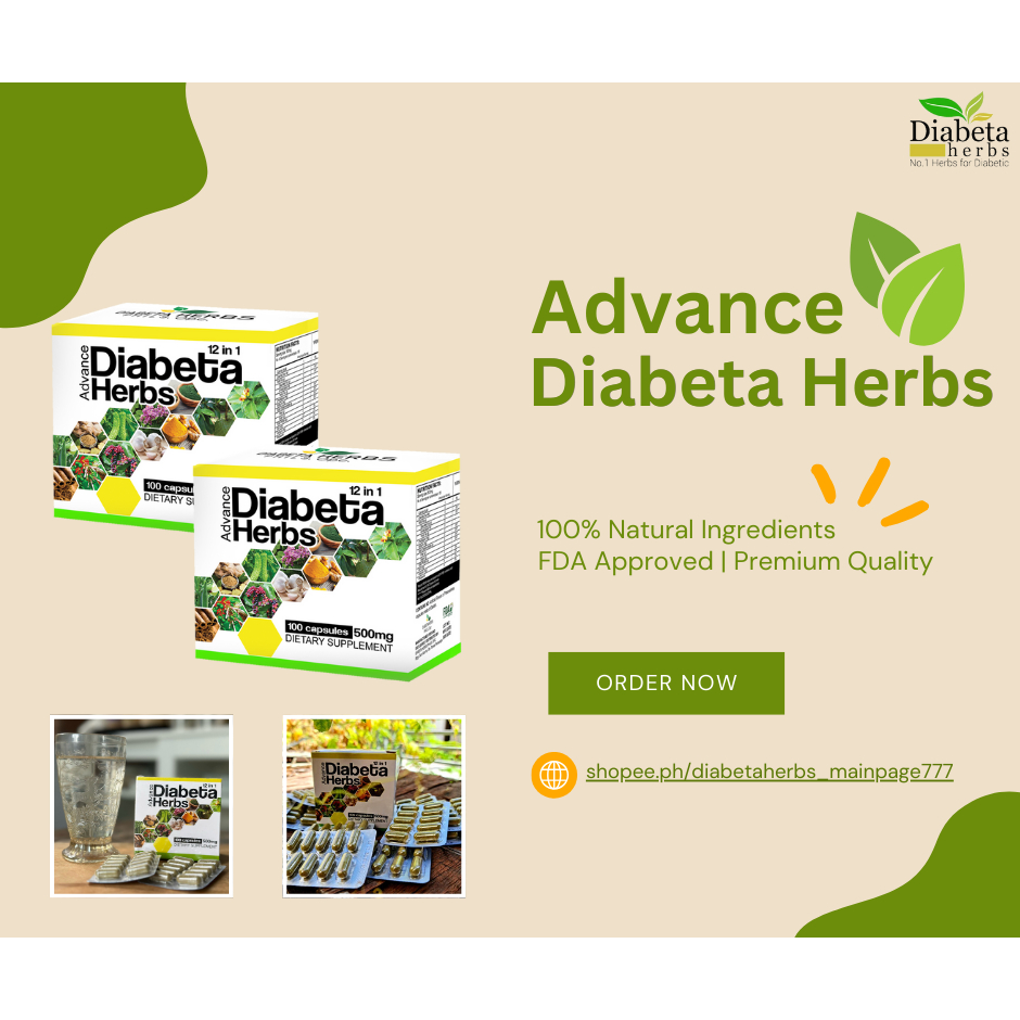 TOP 1 BEST SELLER! ADVANCE DIABETAHERBS CAPSULE BUY 1 TAKE 1 BLISTER ...