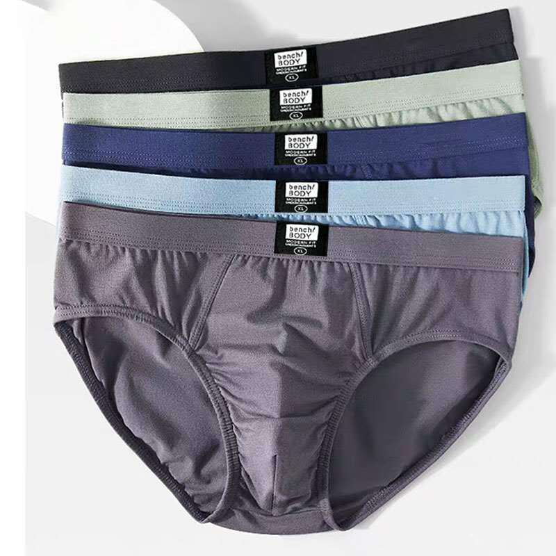COD 12/6Pcs Bench Mens brief Cotton Men's Underwear Briefs Stretchable ...