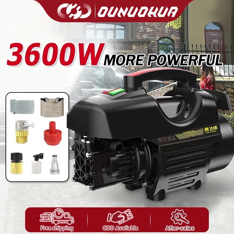 3600W High Pressure Washer Portable Fully Automatic Car High Washer Spray Pressure Cleaning ...