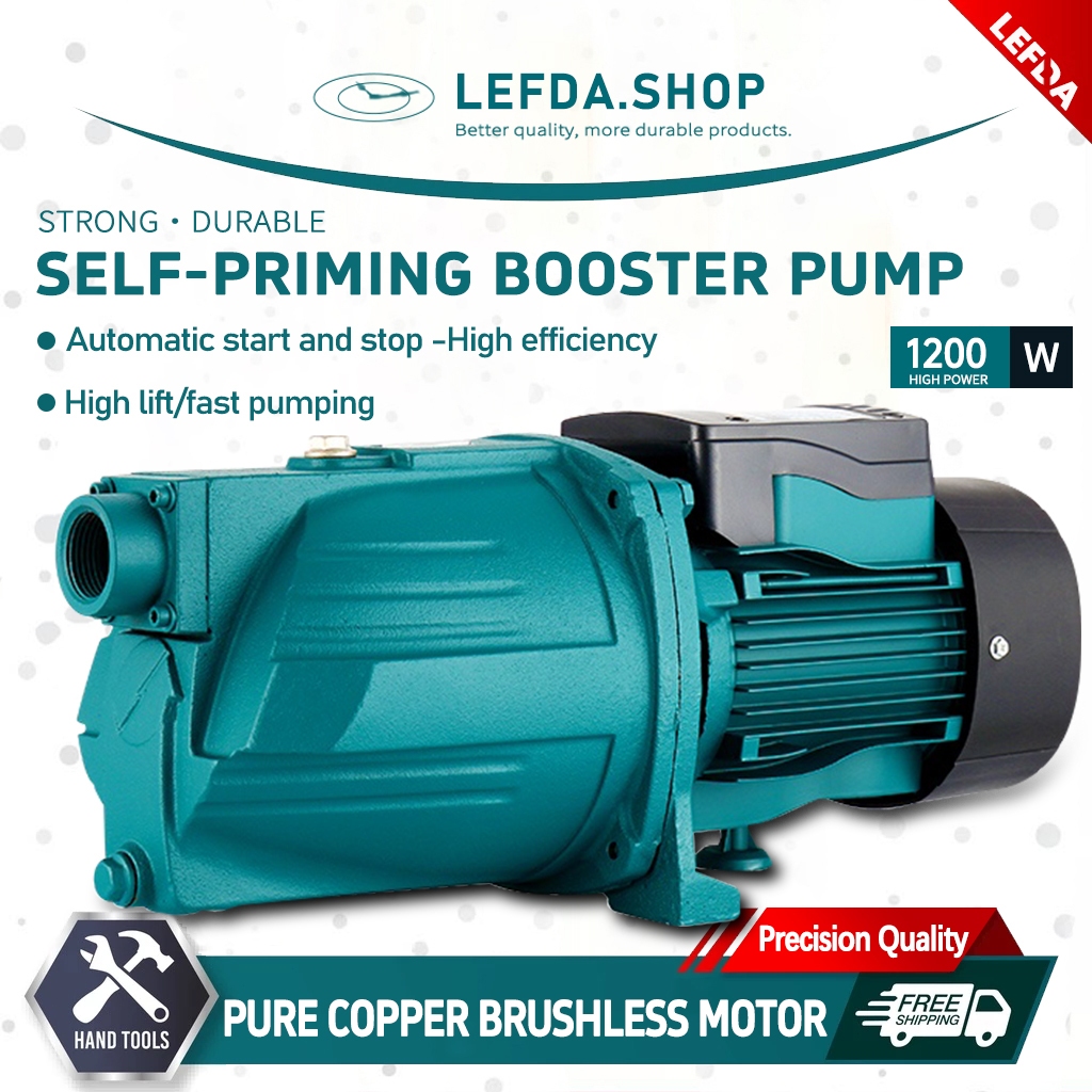Electric Jet Pump Water Pump 1HP 60L/Min Heavy Duty Water Pump Shallow ...