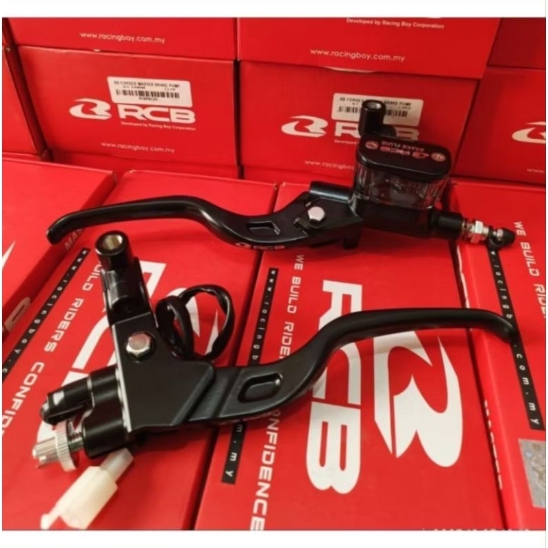 RCB Brake Master Pump E-3 14mm (rigth)and Clutch Pertch E2/E3 (left ...