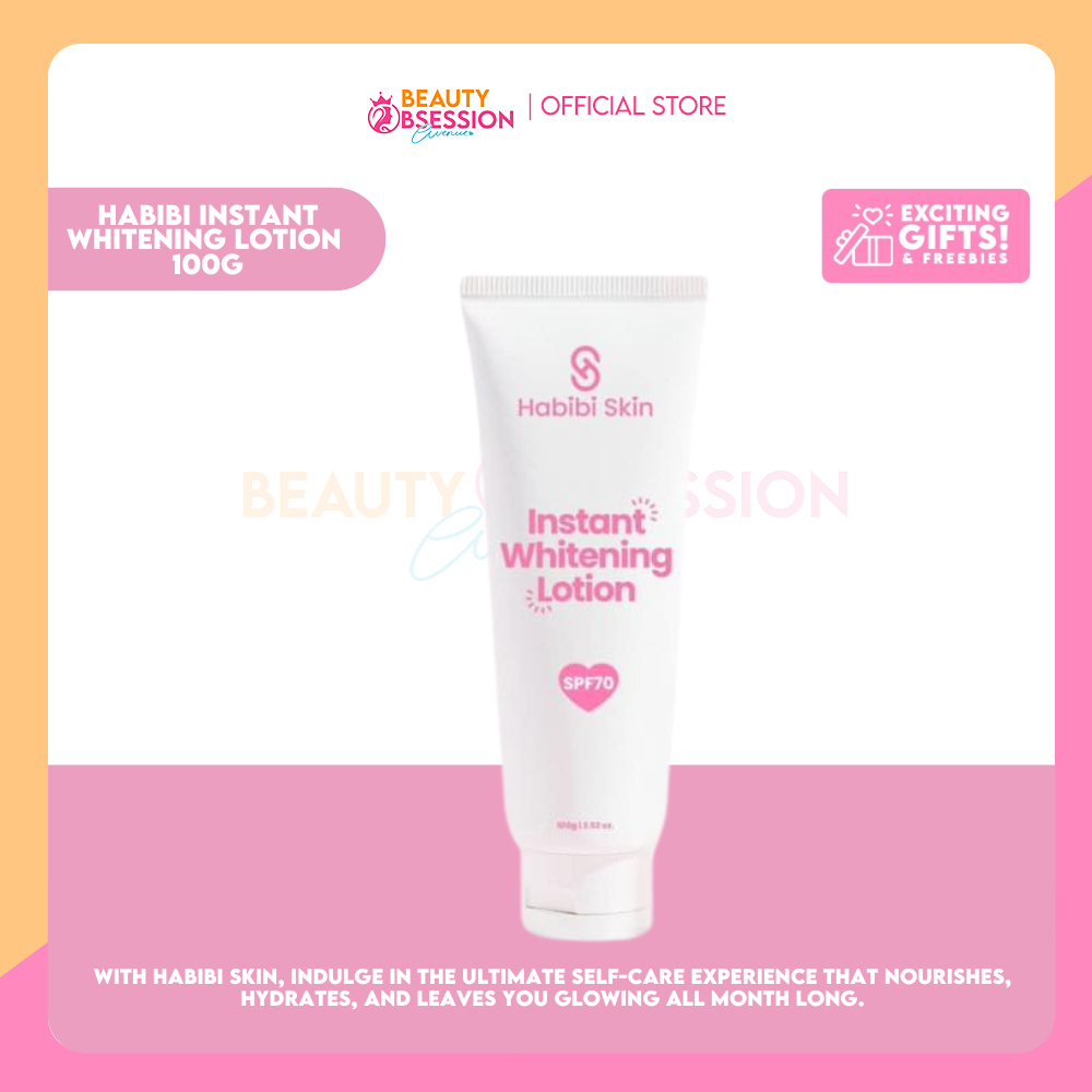 Habibi skin Instant whitening lotion 100g | Shopee Philippines