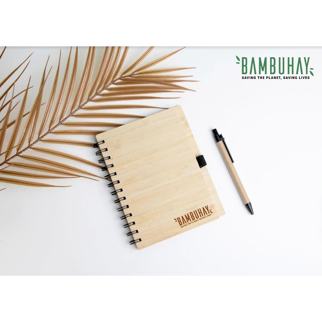 SUSTAINABLE BAMBOO NOTEBOOK | Shopee Philippines