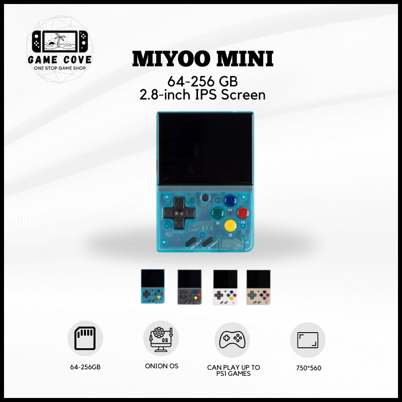 GameCove Miyoo Mini 2.8-Inch Retro Handheld Game Console | Shopee ...