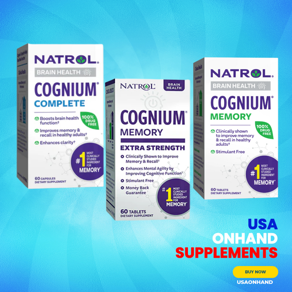 USA Onhand | Nat rol, Cognium Memory, Extra Strength ( Brain ...