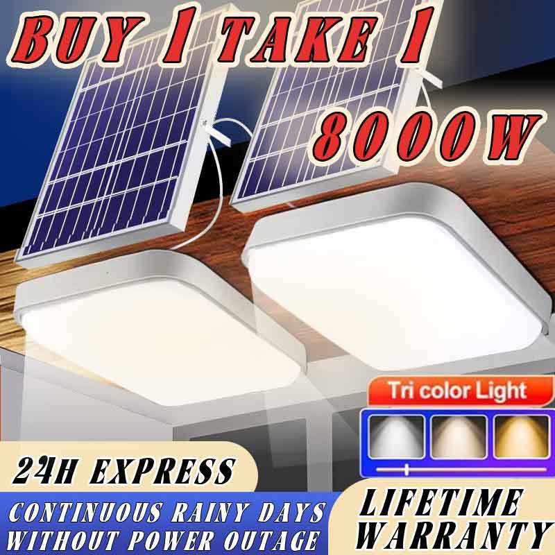 Buy 1 Take 1 Solar Light Indoor light 3000W Solar Ceiling Light Solar ...