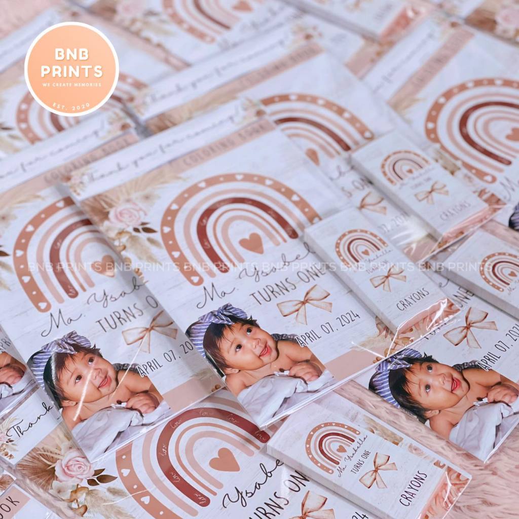 BOHO RAINBOW THEME COLORING BOOK | Shopee Philippines