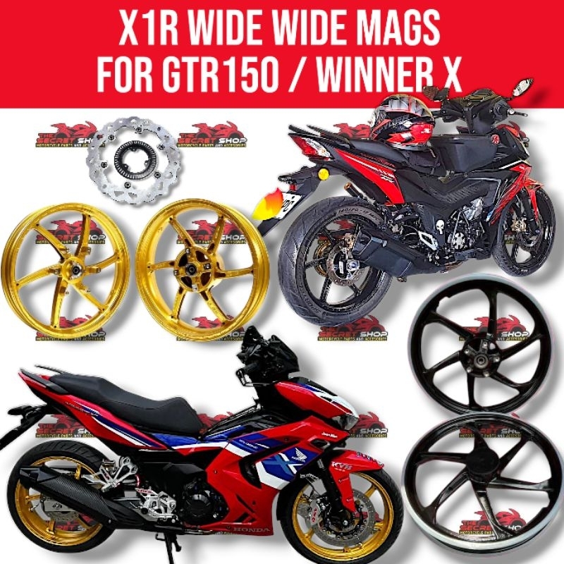 X1R WIDE MAGS for HONDA SUPRA GTR150/ WINNER X150 | Shopee Philippines