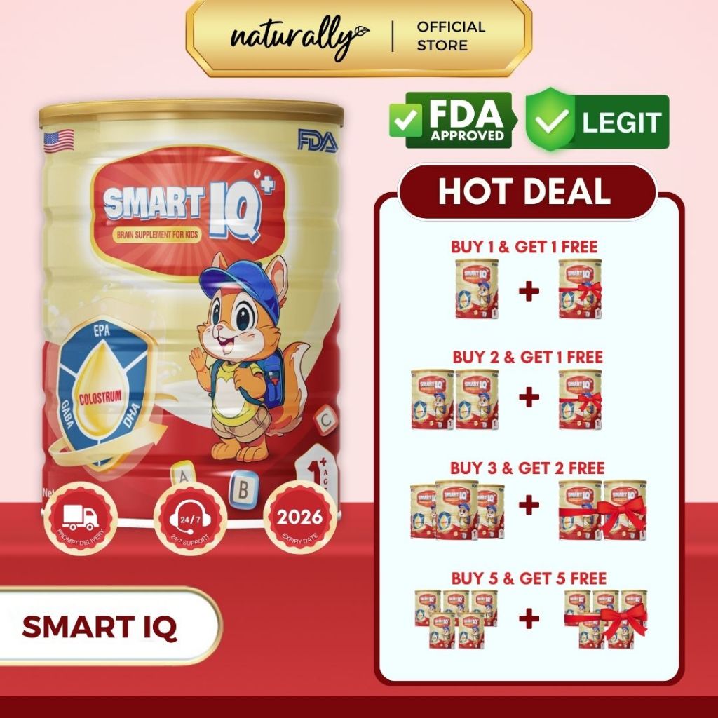 Many Combo Smart IQ Milk Brain Boosting Formula Supports Brain ...