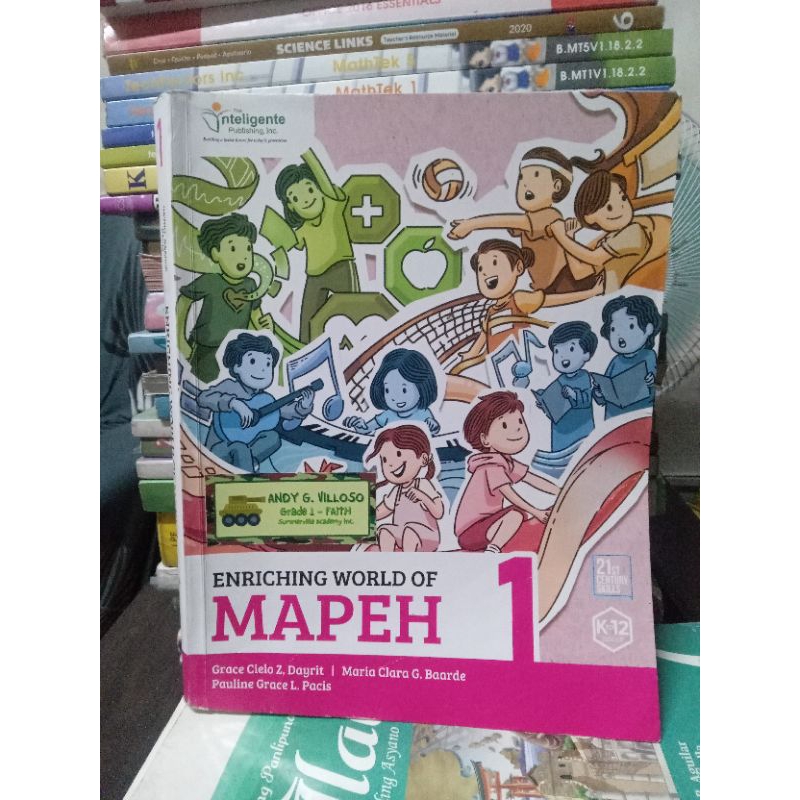 ENRICHING WORLD OF MAPEH GRADE 1 (USED) | Shopee Philippines